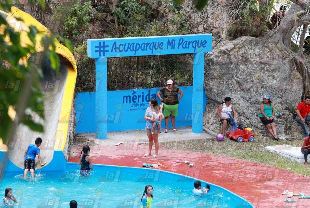 Reabren las piscinas del Acuaparque de Mérida
