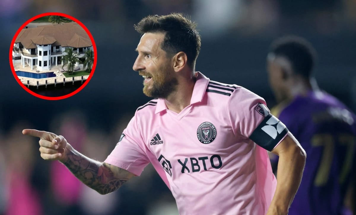 Conoce la lujosa mansión de Lionel Messi en Estados Unidos