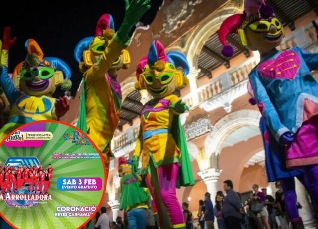 Carnaval de Mérida 2024: esta es la cartelera de artistas