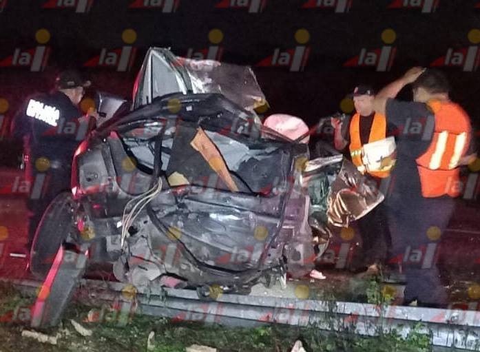 Tragedia en Hoctún: conductor muere prensado en accidente de tránsito