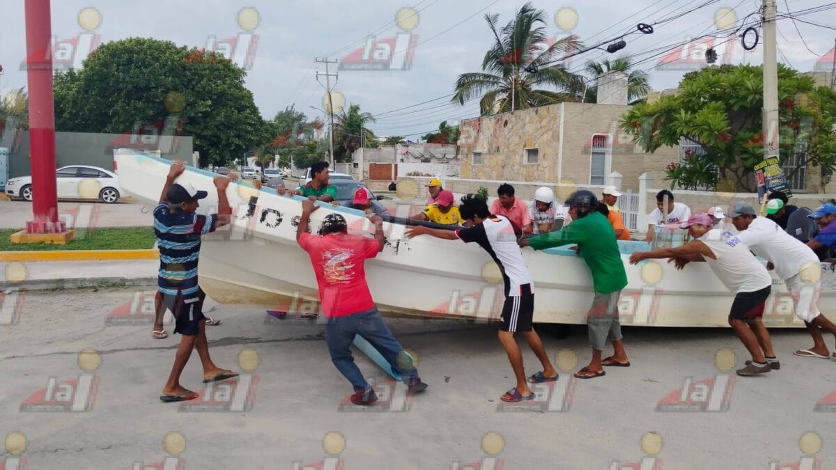 Ambiente tenso en Progreso tras el Huracán Milton