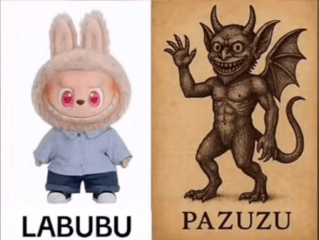 Rumor en redes vincula a los Labubus con Pazuzu, un demonio mesopotámico